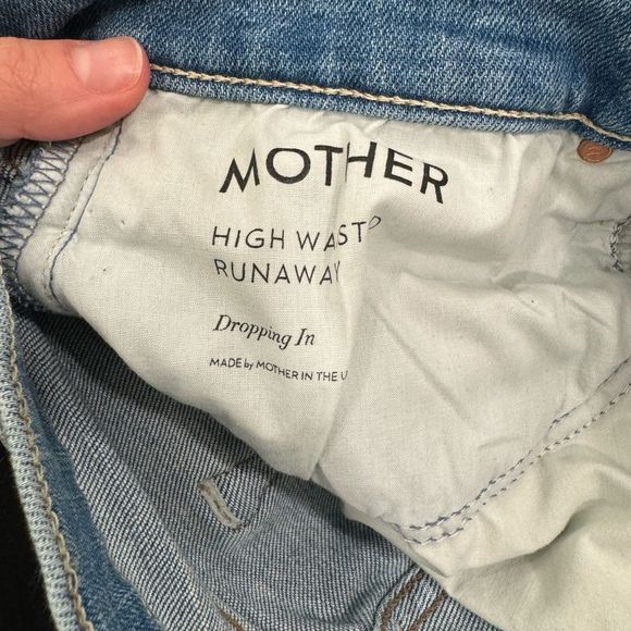 MOTHER | Jeans | Motherhigh Waisted Runaway In Dropping In Sz 32 | Poshmark